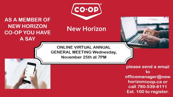 New Horizon Co-op is a locally-owned co-operative serving Grande ...
